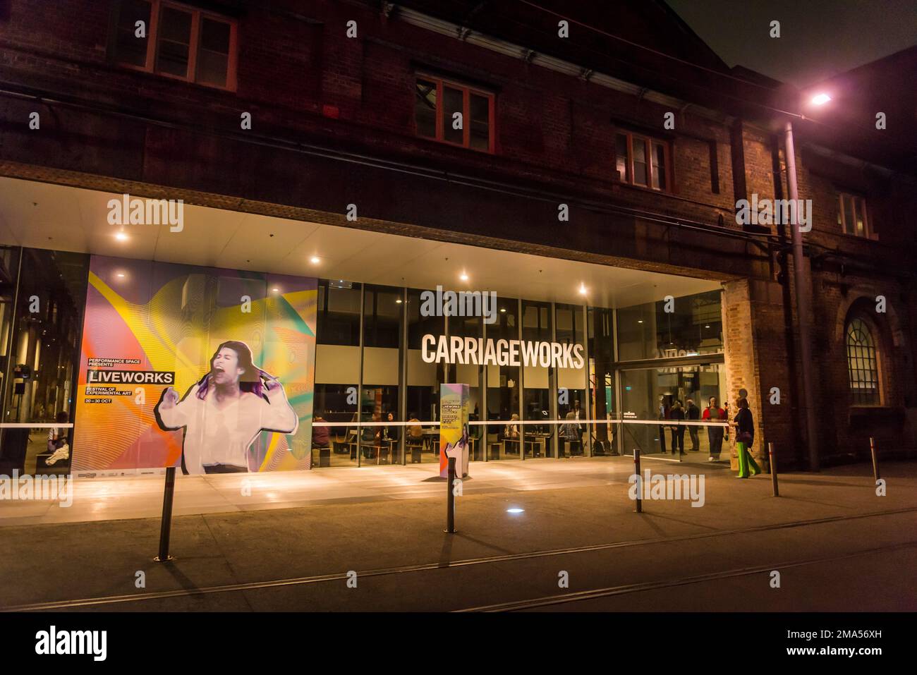 Carriageworks, an art centre located at the former Eveleigh Railway ...