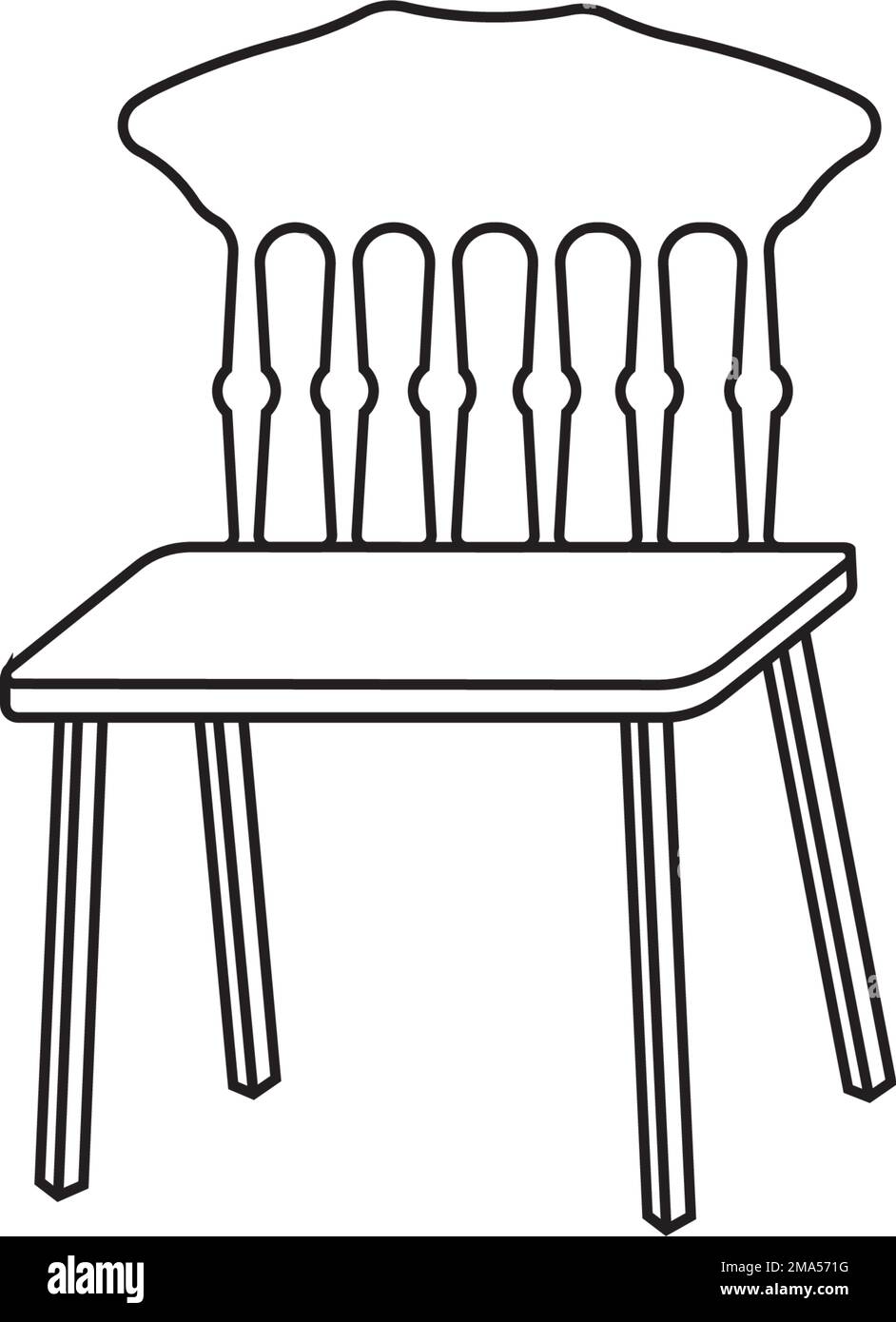 Lounge chairs icon vector illustration symbol logo template Stock ...