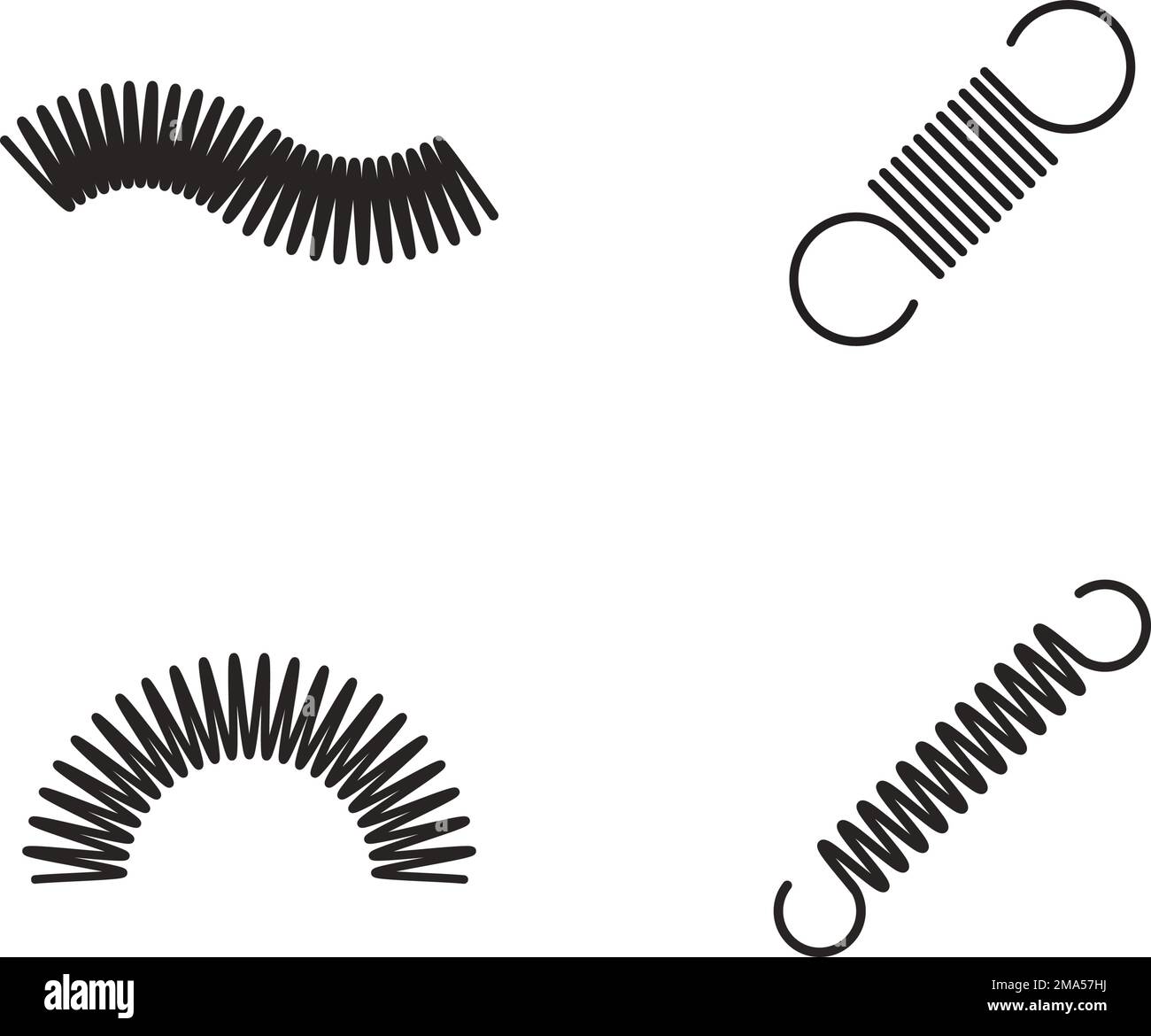 metal spring vector icon illustration design template Stock Vector ...