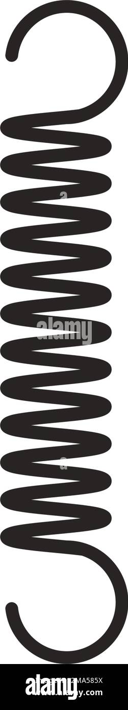 metal spring vector icon illustration design template Stock Vector ...