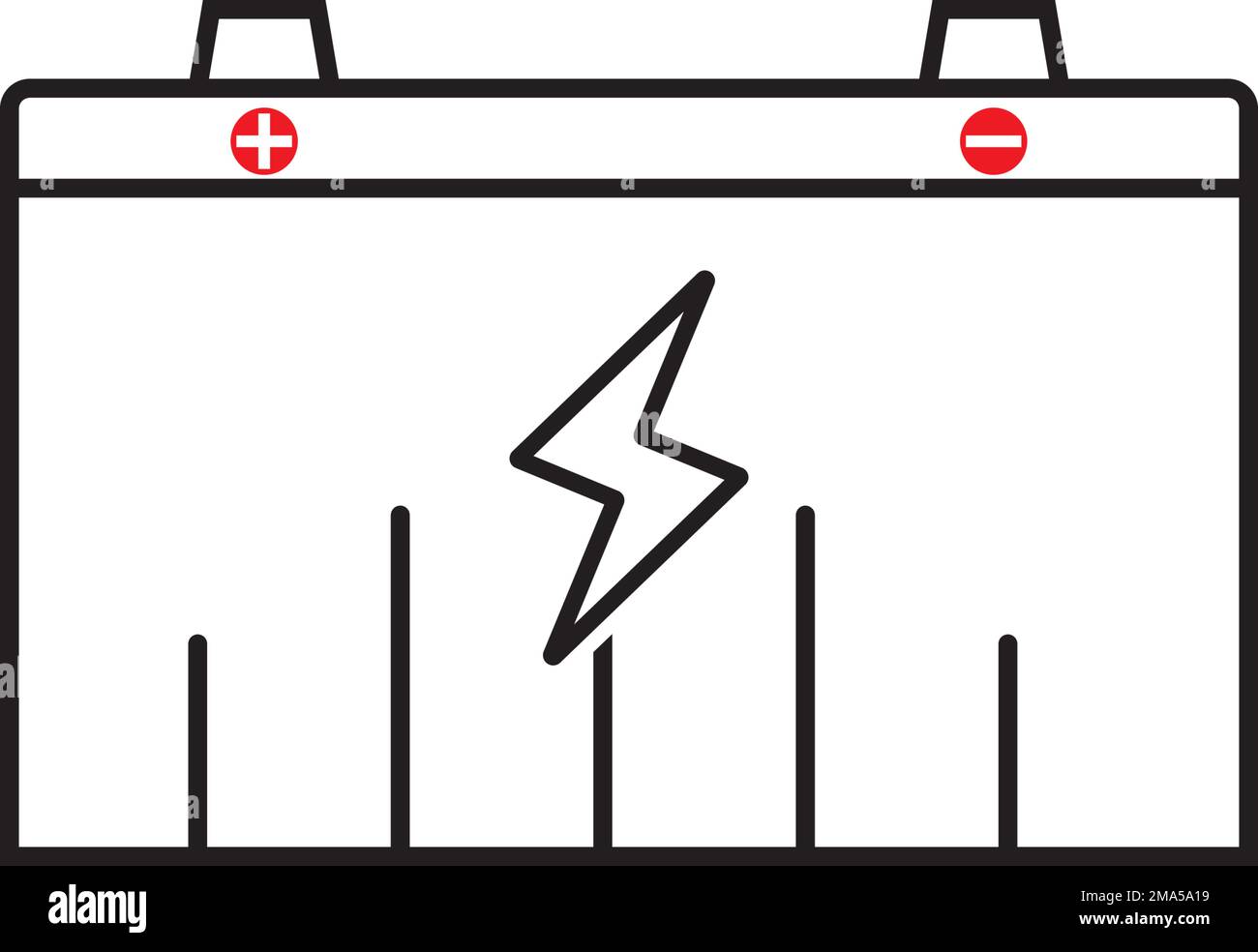 battery icon vector illustration template design Stock Vector Image ...