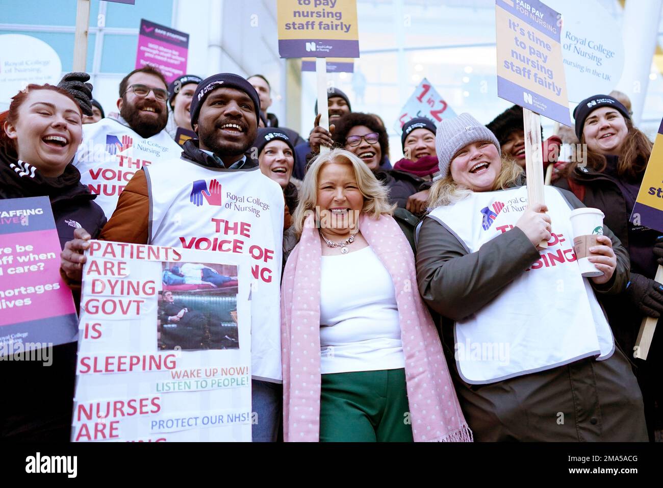 Royal College of Nursing (RCN) chief executive Pat Cullen joins RCN ...