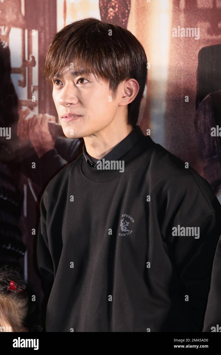 Chinese actor, dancer and singer Jackson Yee attended a film premiere ...