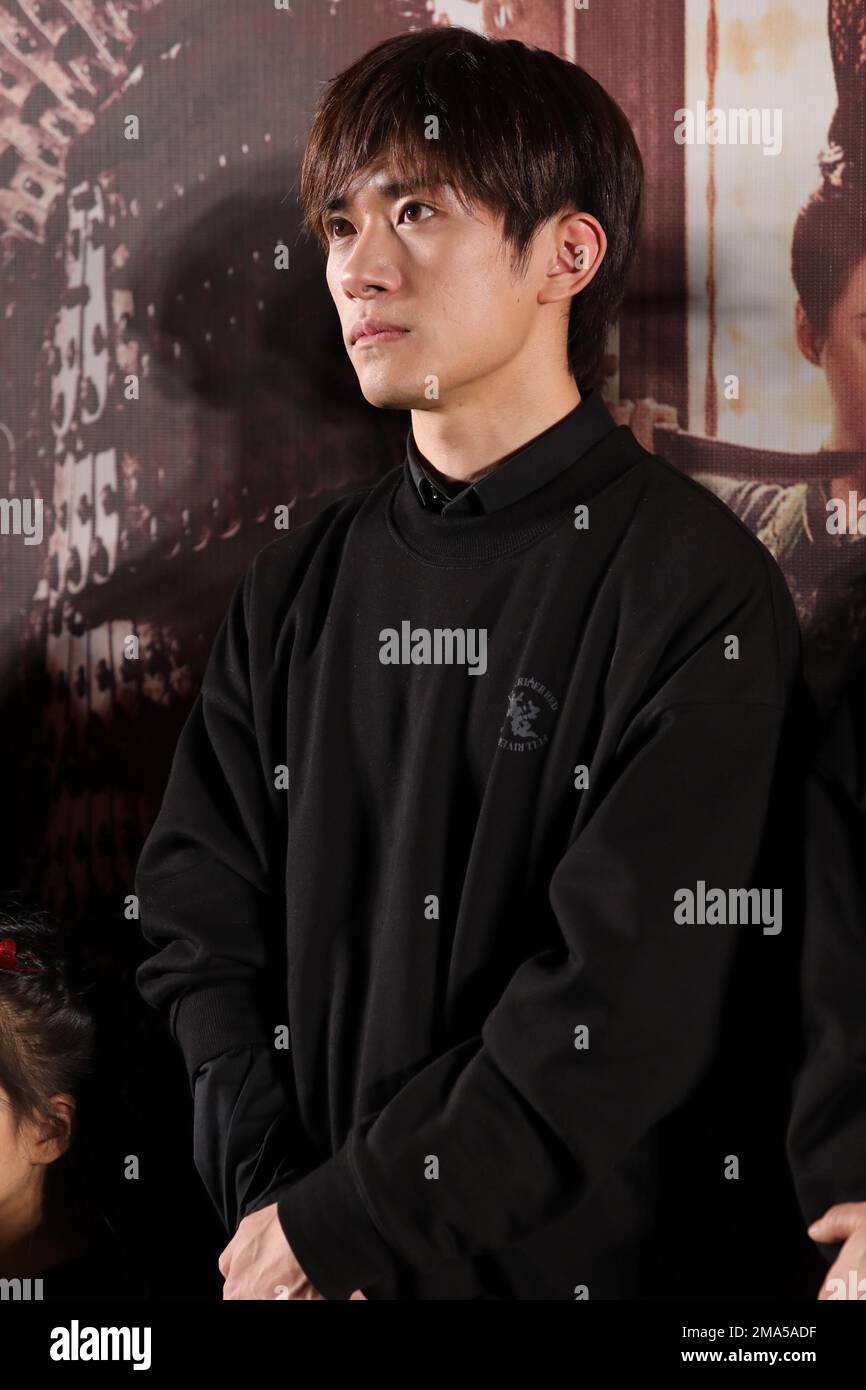 Chinese actor, dancer and singer Jackson Yee attended a film premiere ...