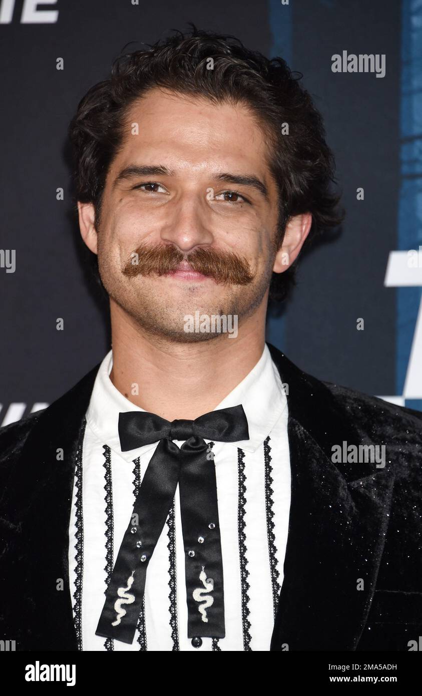 Hollywood, USA. 18th Jan, 2023. Tyler Posey arriving to Paramount 's ...