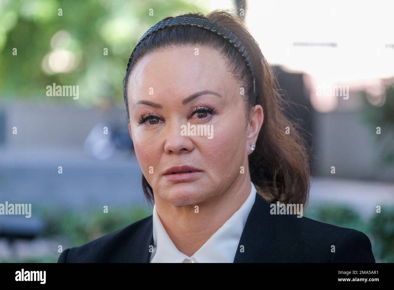 Alana Gee, the widow of a former University of Southern California ...