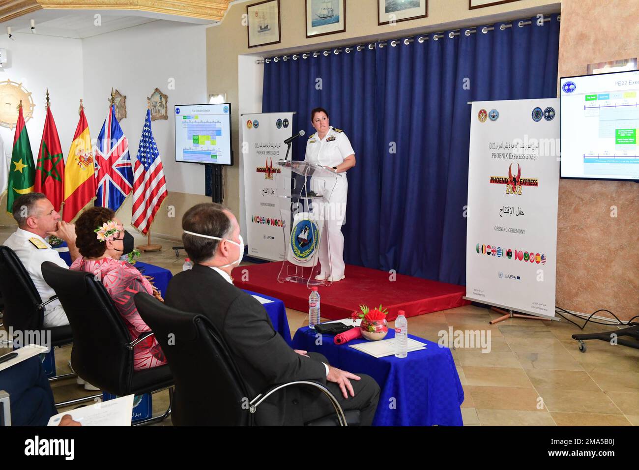 UNIS, Tunisia (May 24, 2022) Phoenix Express Exercise Director, Capt ...