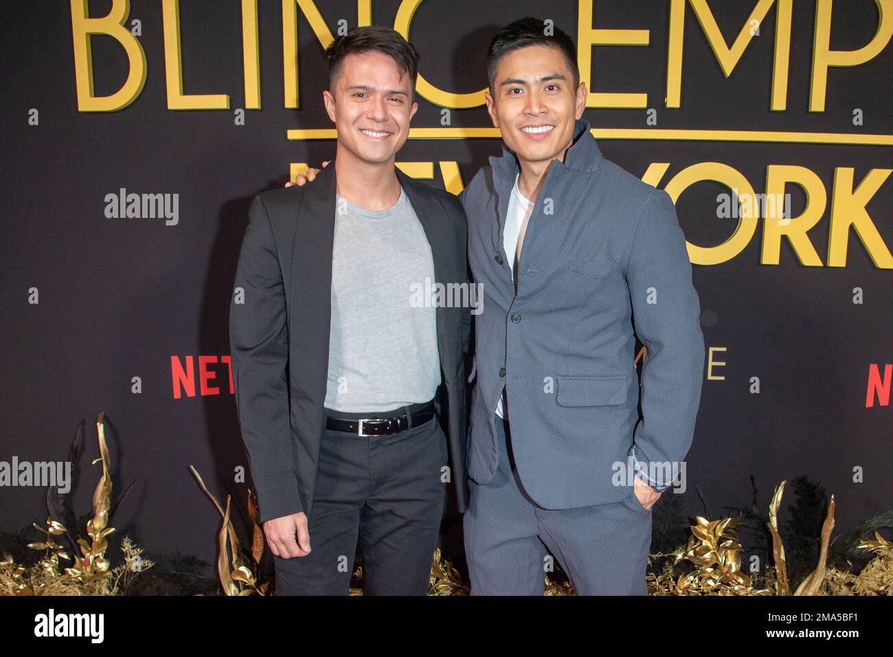 New York, United States. 18th Jan, 2023. Shawn Horvath and Bing Chen ...