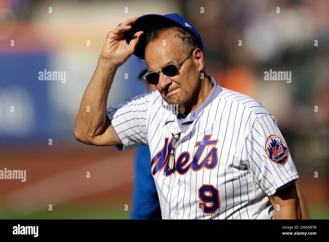Former New York Mets' Joe Torre during Old-Timers' Day ceremony before ...