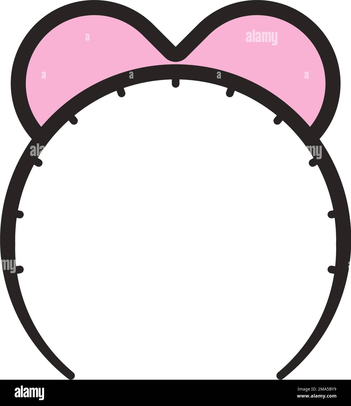 Hair band vector icon.,illustration design template Stock Vector Image ...