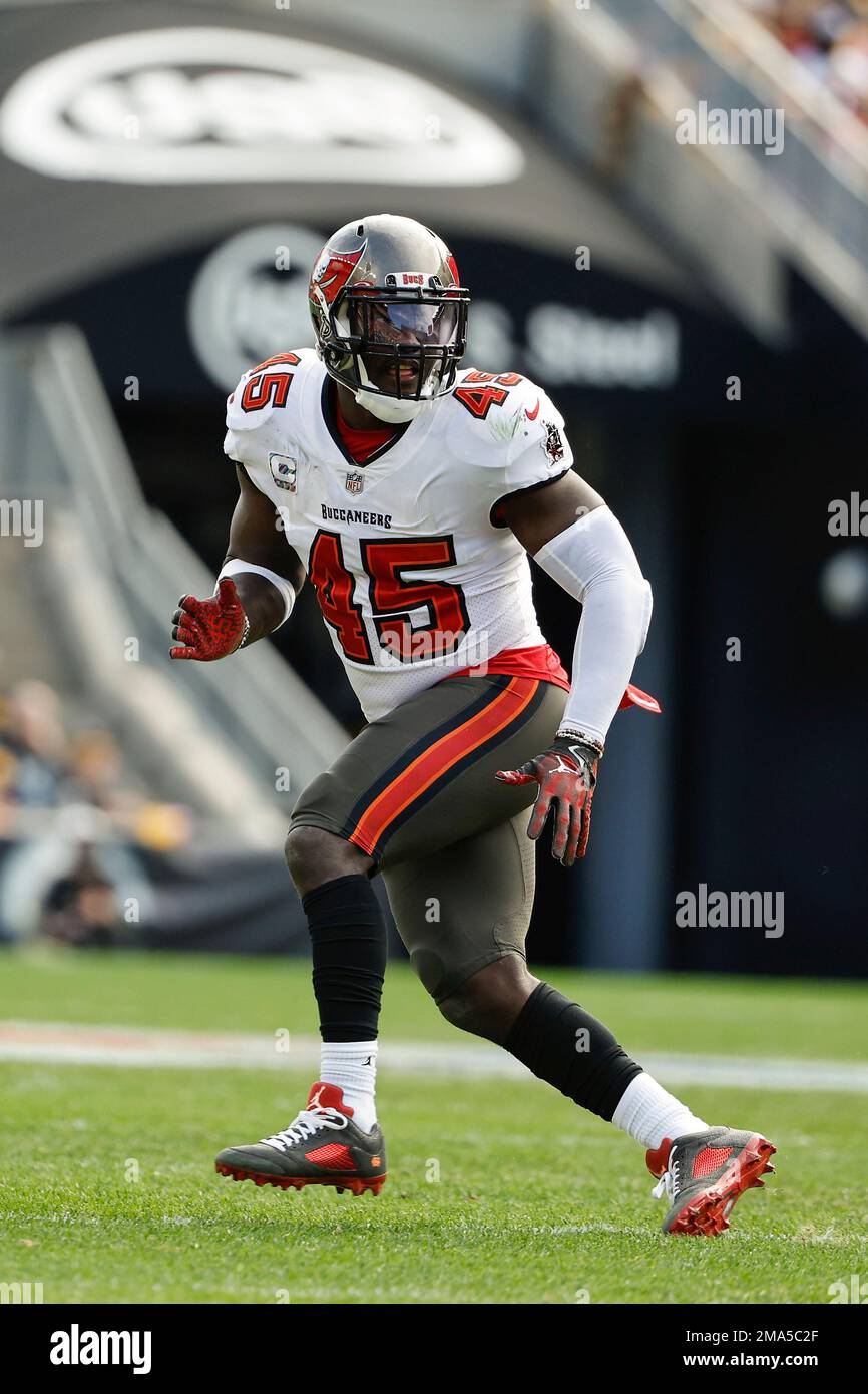 Tampa Bay Buccaneers' Devin White during an NFL football game against ...