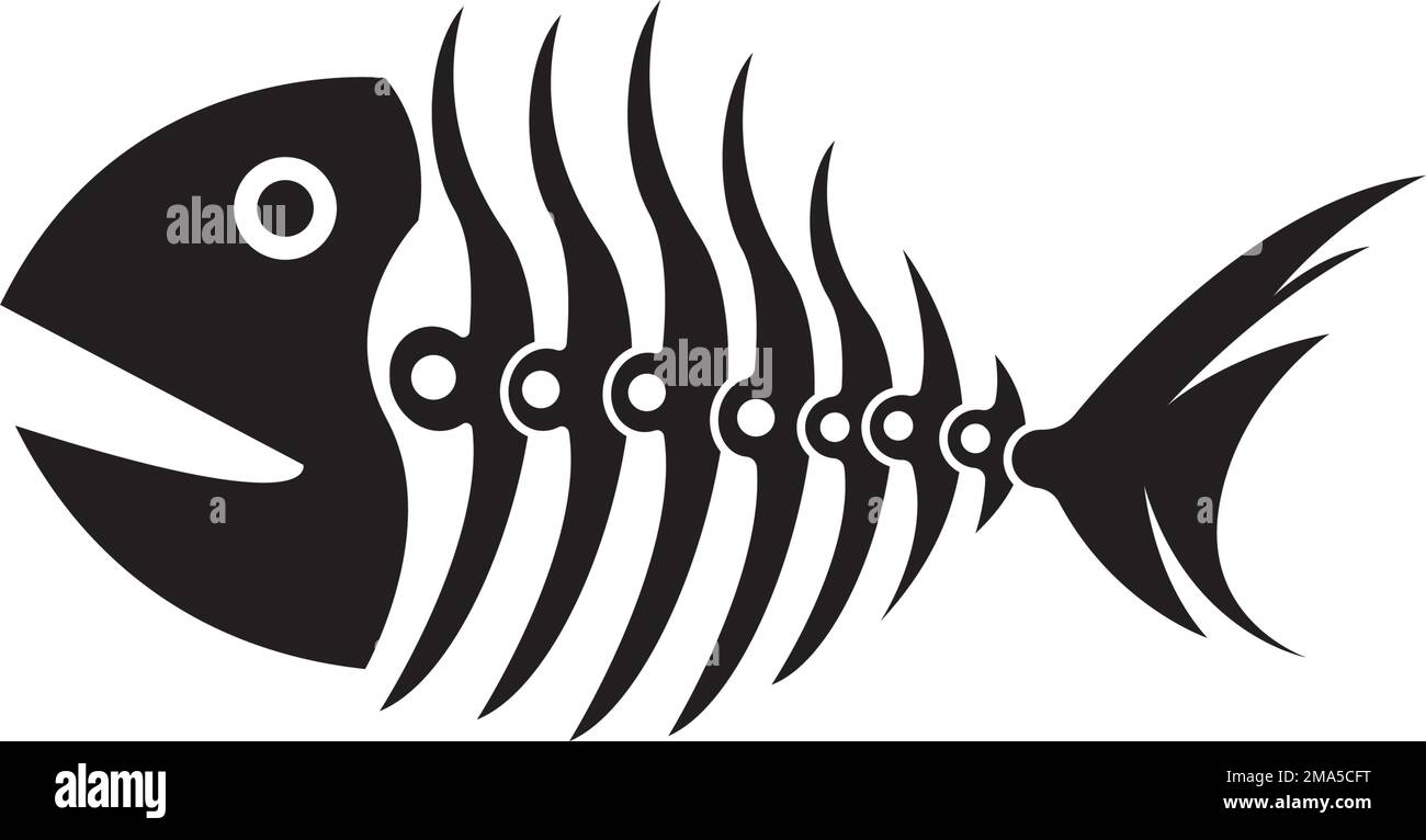 fishbone logo vector illustration design template Stock Vector Image ... fishbone logo vector illustration design template Stock Vector Image ...