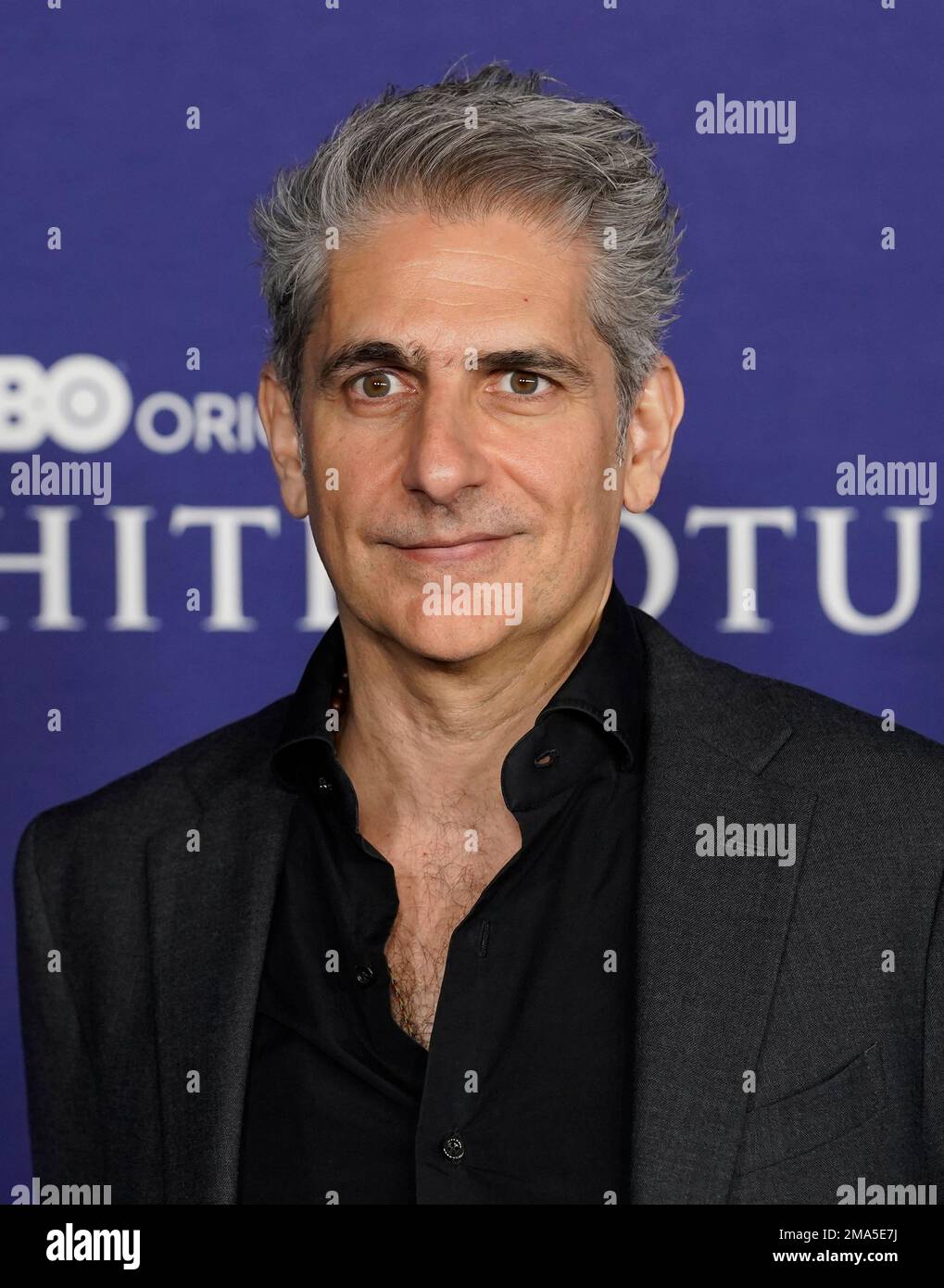 Michael Imperioli poses at the season two premiere of the HBO series ...