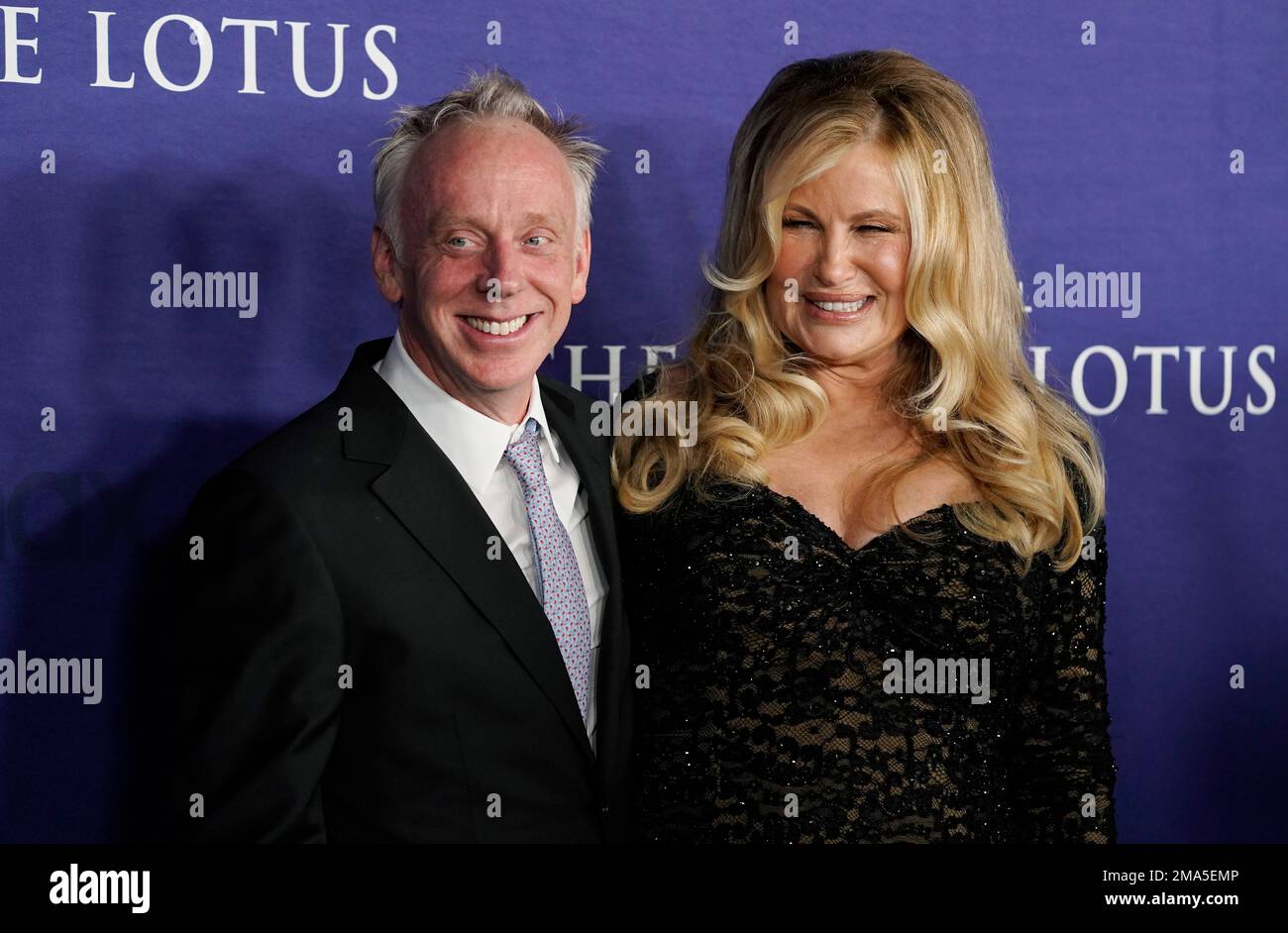 Mike White, left, the creator, director and writer of "The White Lotus ...