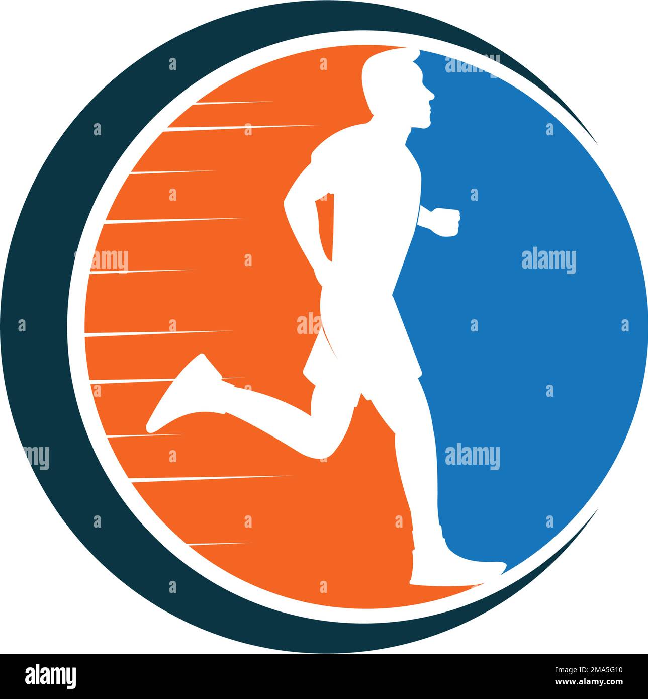 Men running design training Stock Vector Images - Alamy