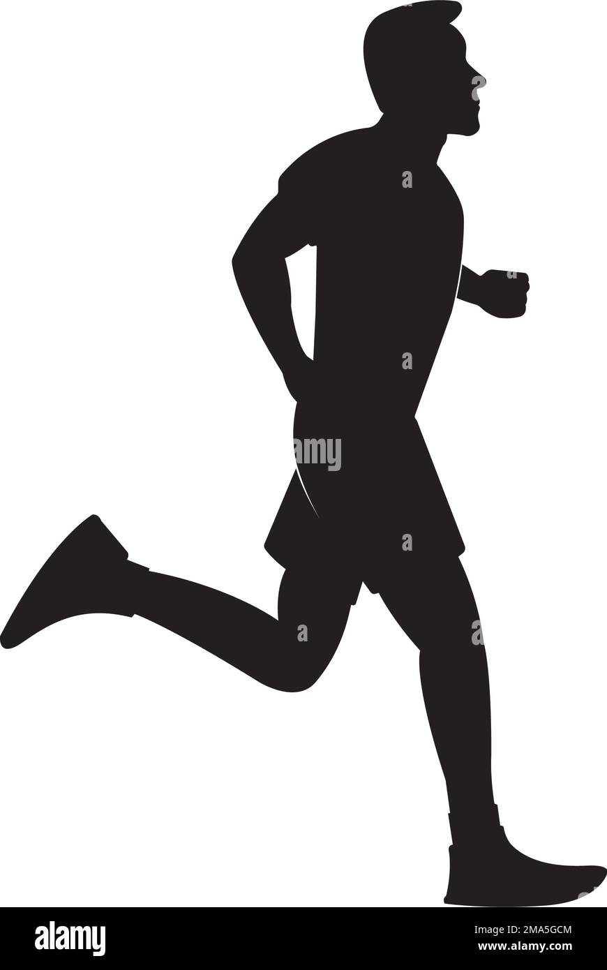 Running person logo, vector illustration template design Stock Vector ...