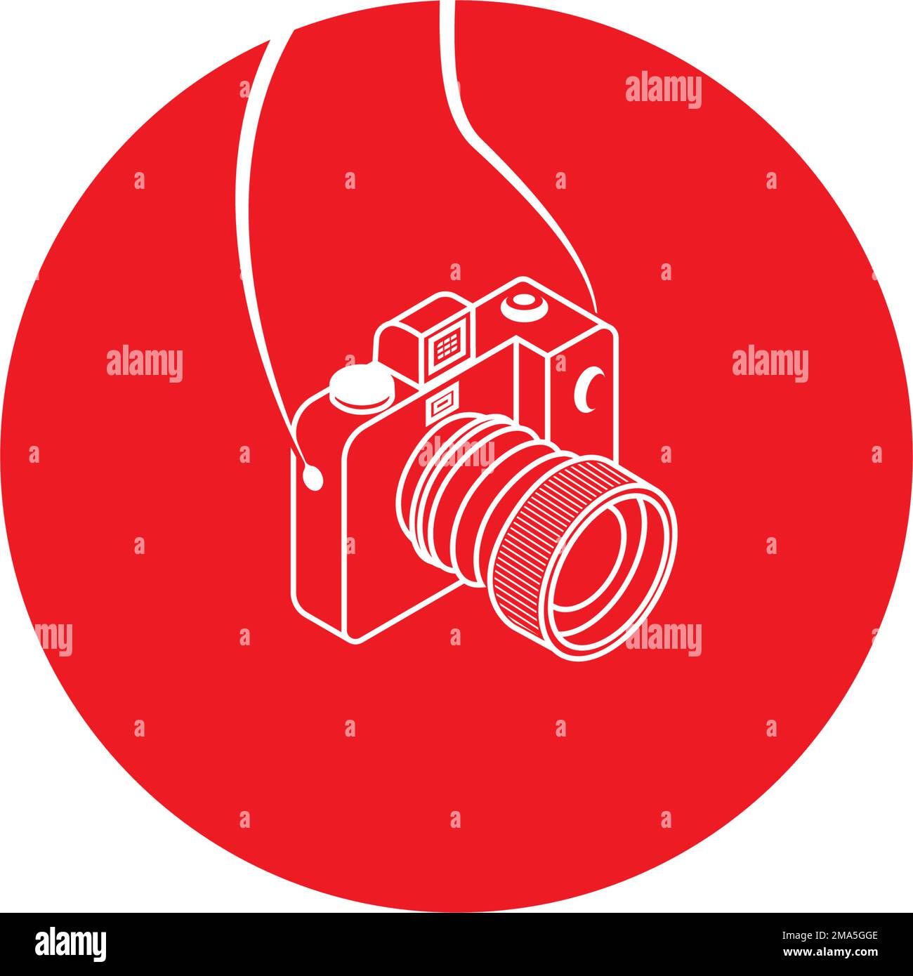 Camera icon vector illustration logo design Stock Vector Image & Art ...