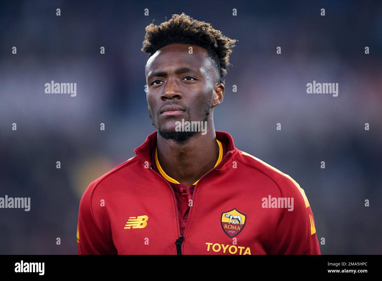 Tammy Abraham of AS Roma looks on during the Serie A match between Roma ...