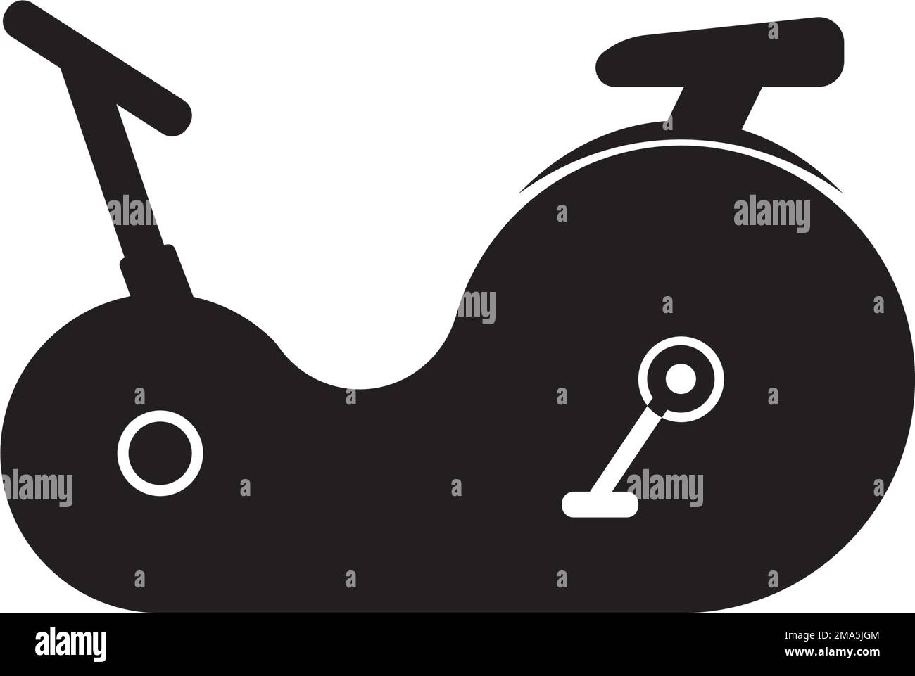 Exercise Bike icon vector illustration symbol design Stock Vector Image ...