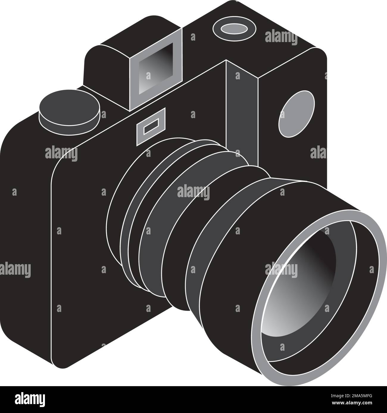 Camera icon vector illustration logo design Stock Vector Image & Art ...