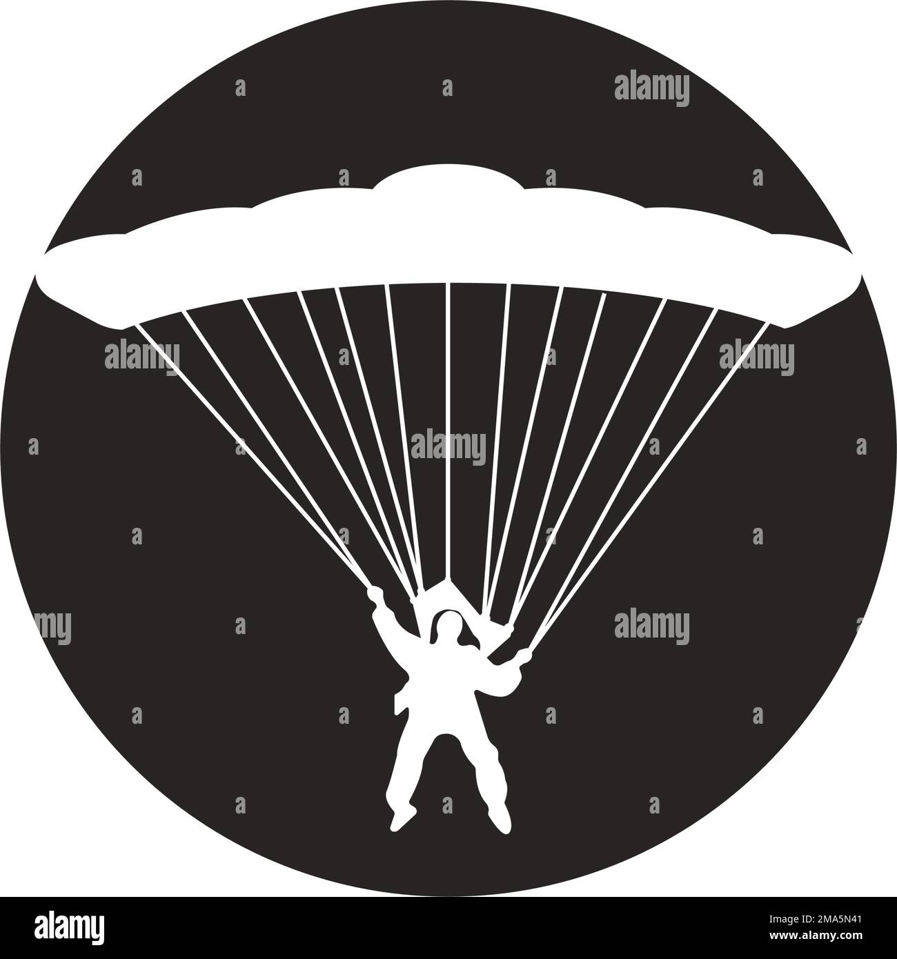 Sky sports paragliding Stock Vector Images - Alamy