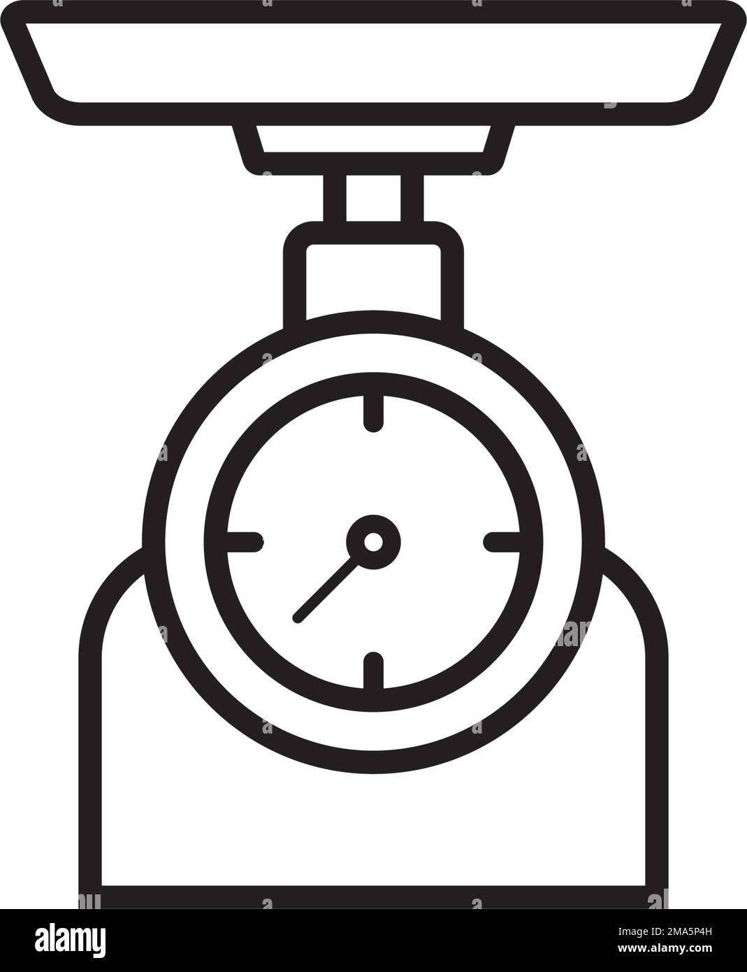 weighing vector icon illustration template design Stock Vector Image ...