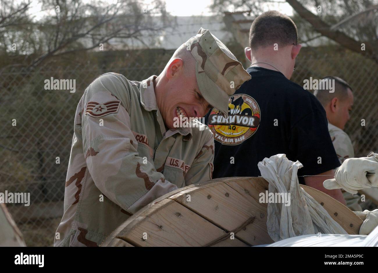 050205-F-4903I-021. Base: Tallil Air Base Country: Iraq (IRQ Stock ...