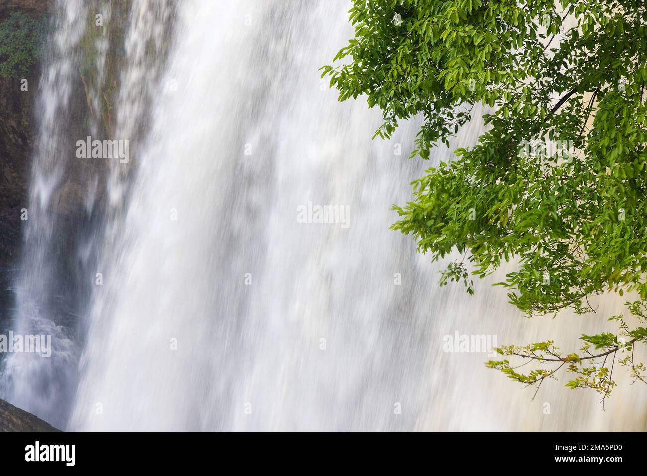 Elephant waterfall in Vietnam Stock Photo - Alamy