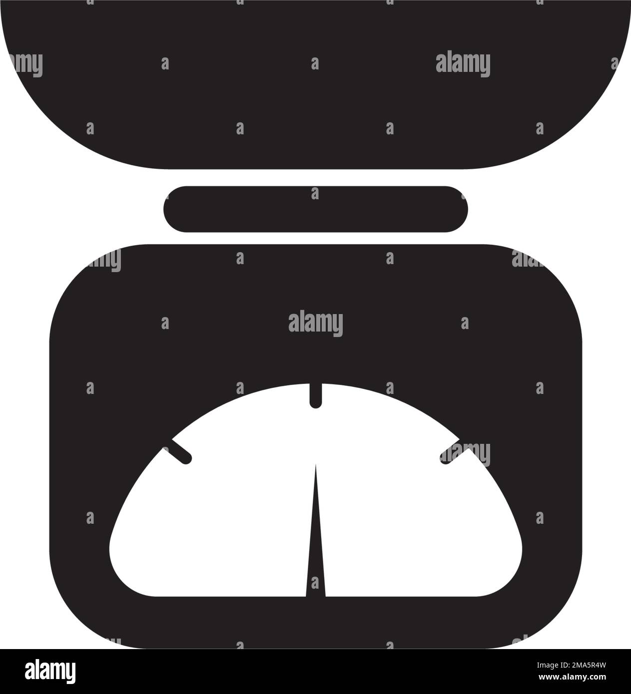 weighing vector icon illustration template design Stock Vector Image ...