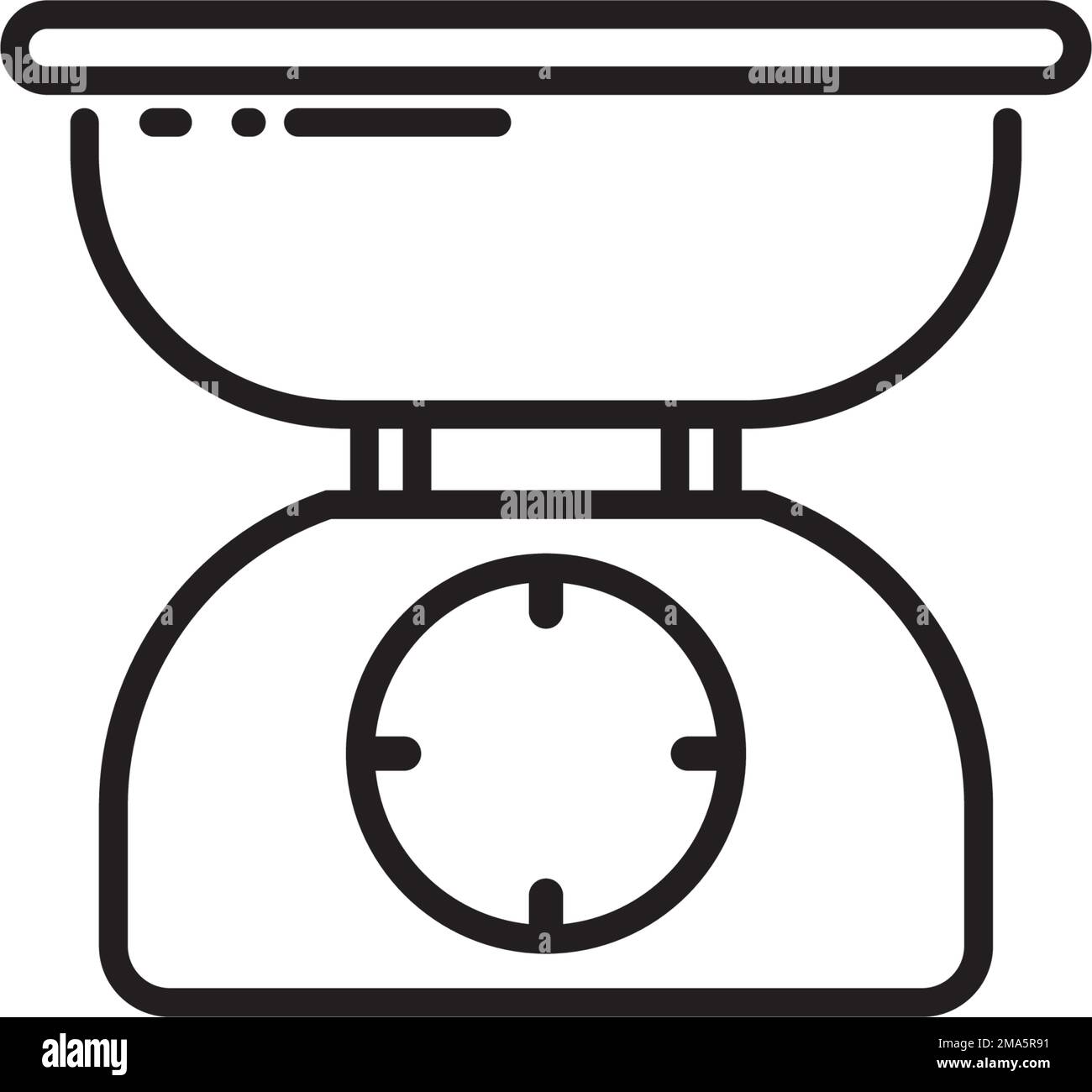 weighing vector icon illustration template design Stock Vector Image ...