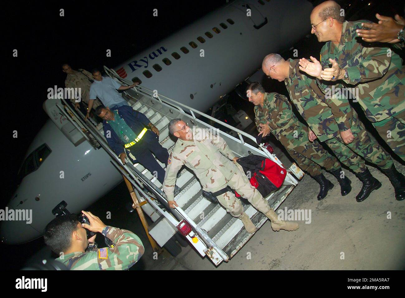 050209-A-8359B-072. [Complete] Scene Caption: Brigadier General ...