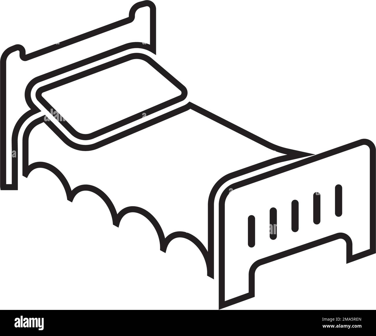 bed icon vector illustration simple design Stock Vector Image & Art - Alamy