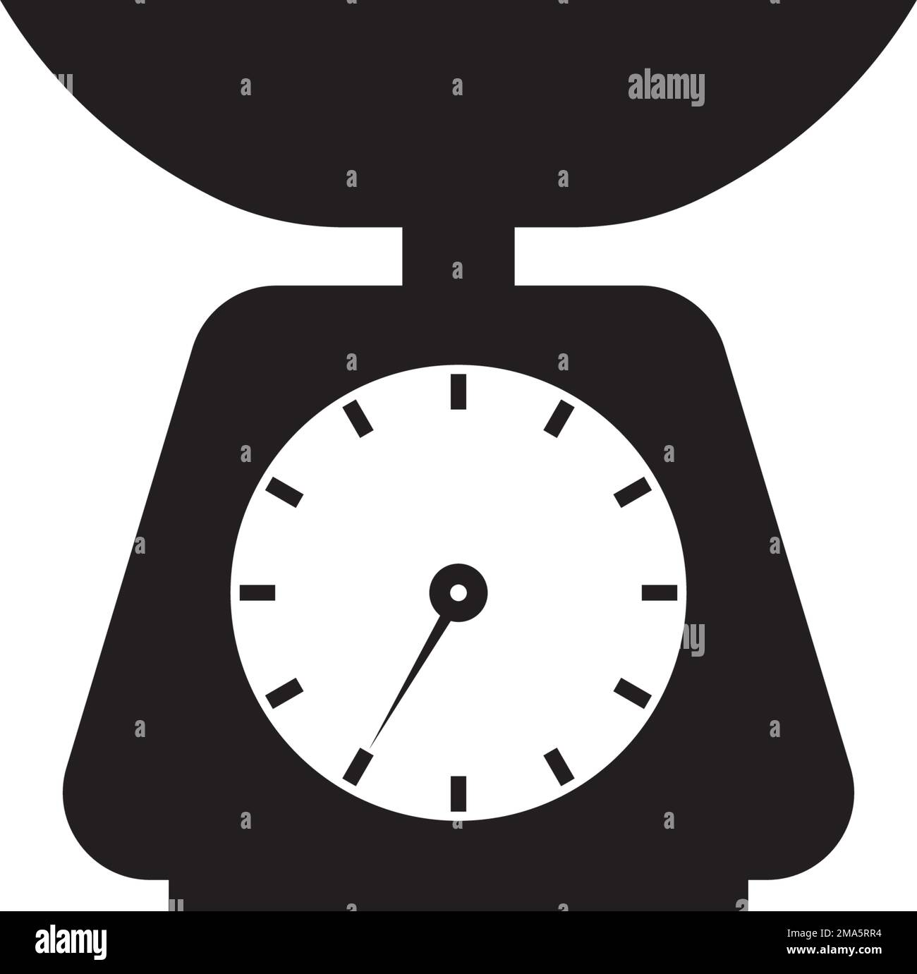 weighing vector icon illustration template design Stock Vector Image ...