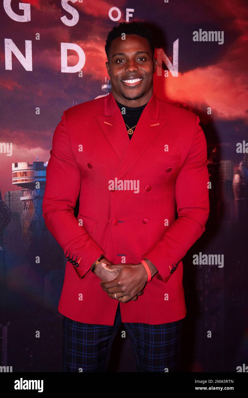 Harry Aikines-Aryeetey poses for photographers upon arrival for the ...