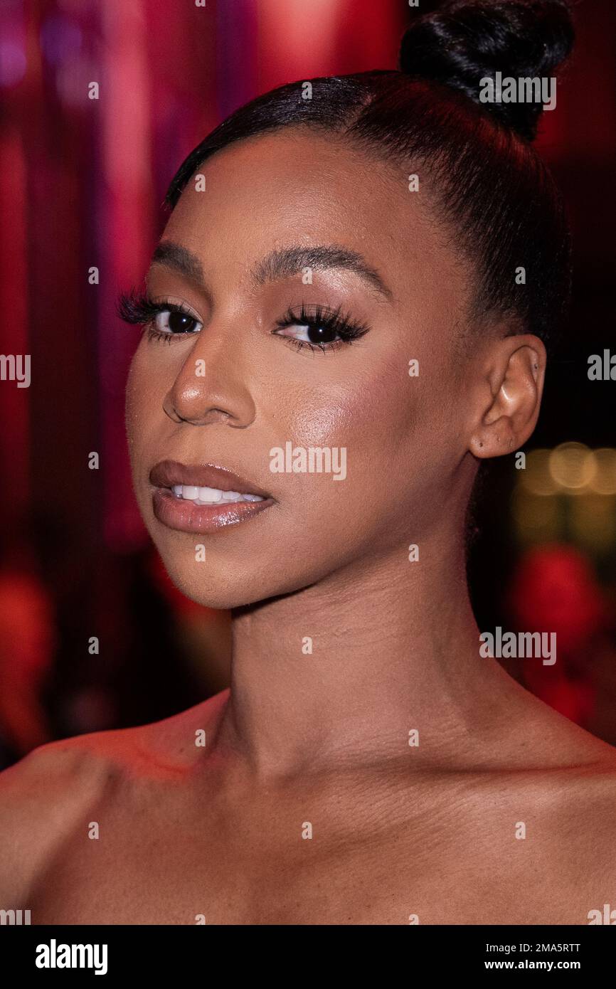 Pippa Bennett-Warner poses for photographers upon arrival for the ...