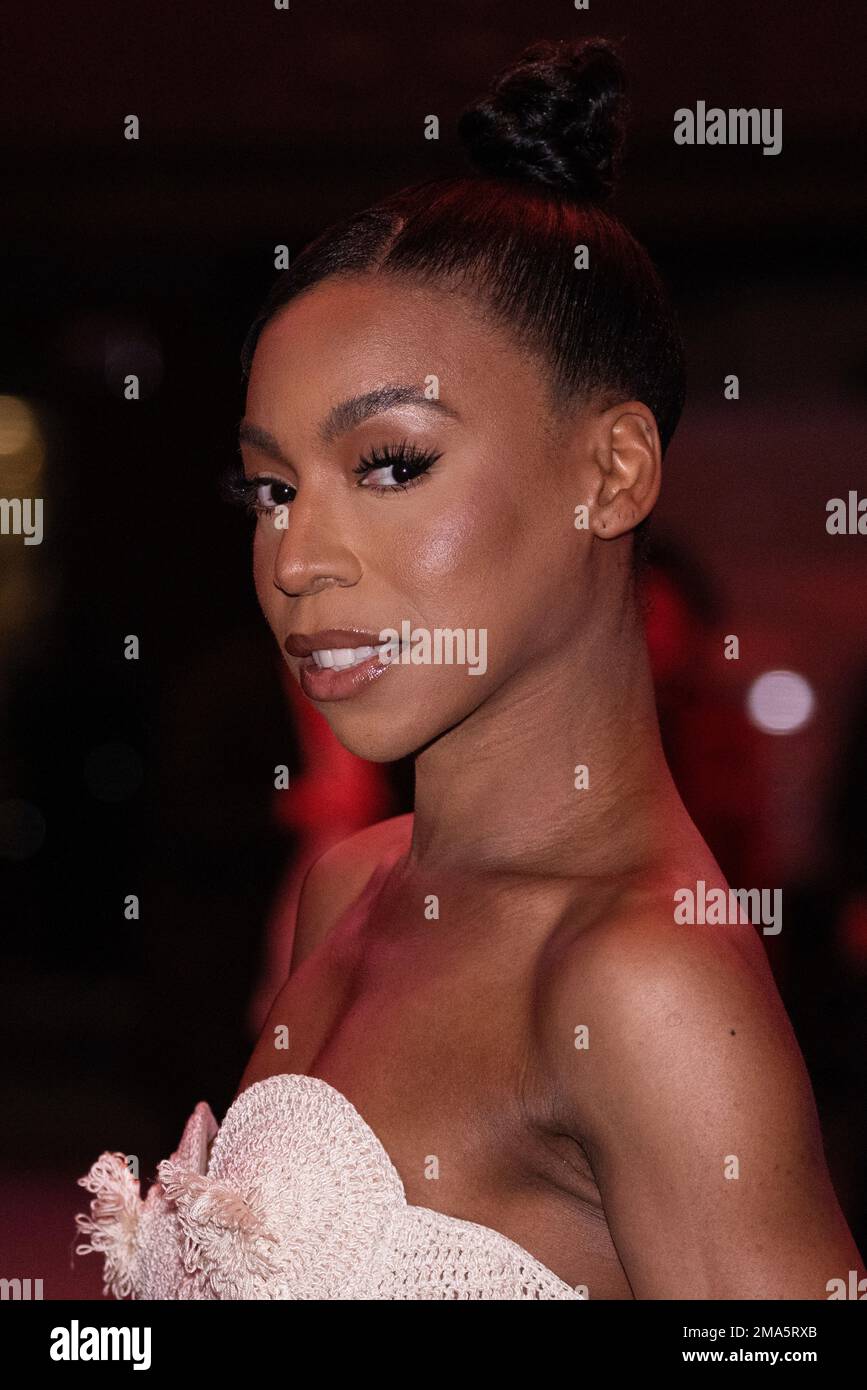 Pippa Bennett-Warner poses for photographers upon arrival for the ...