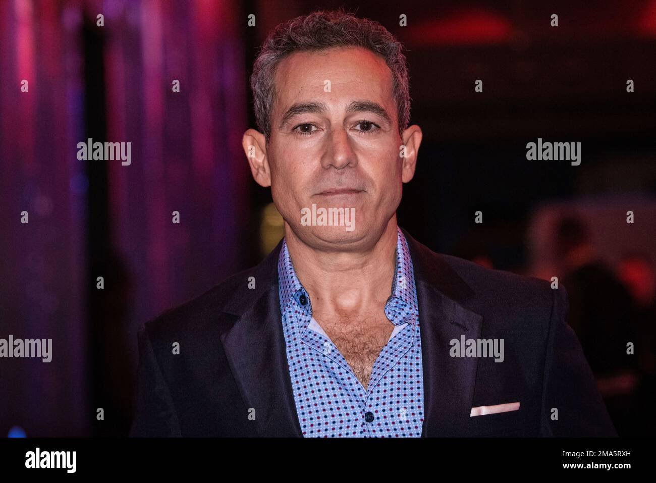 Waleed Zuaiter poses for photographers upon arrival for the premiere of ...