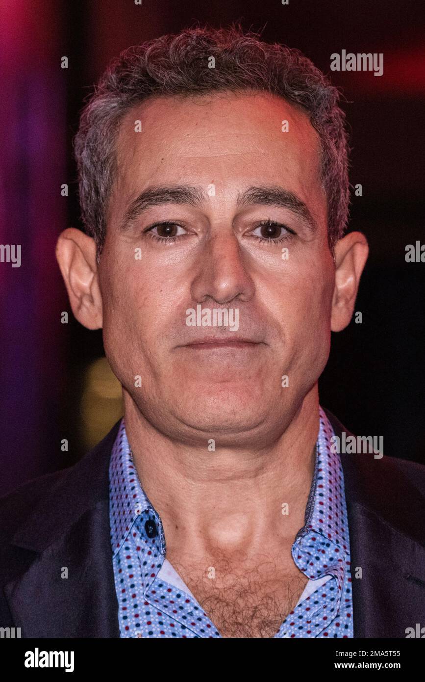 Waleed Zuaiter poses for photographers upon arrival for the premiere of ...