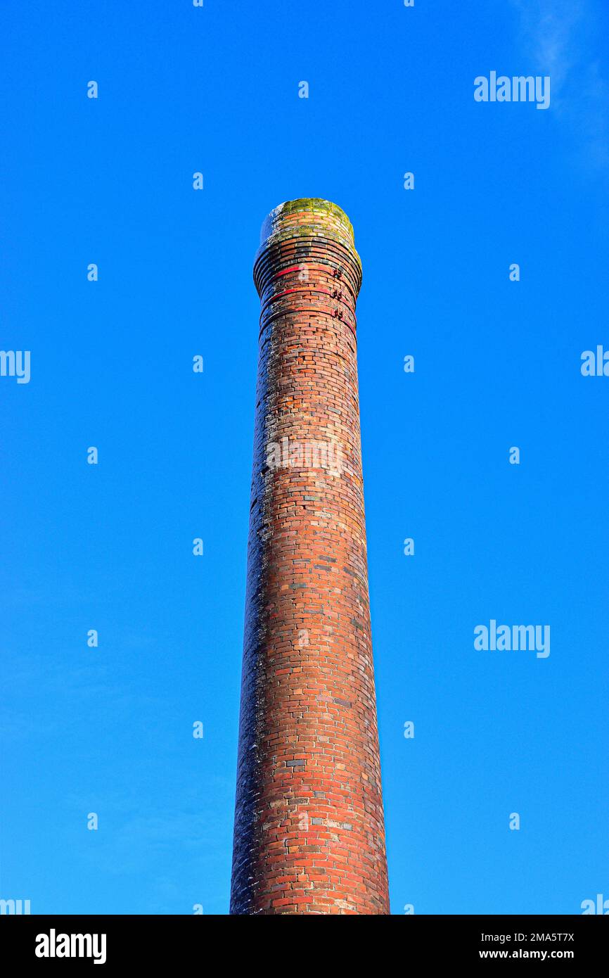 Mill Chimney, Hebden Bridge Stock Photo - Alamy