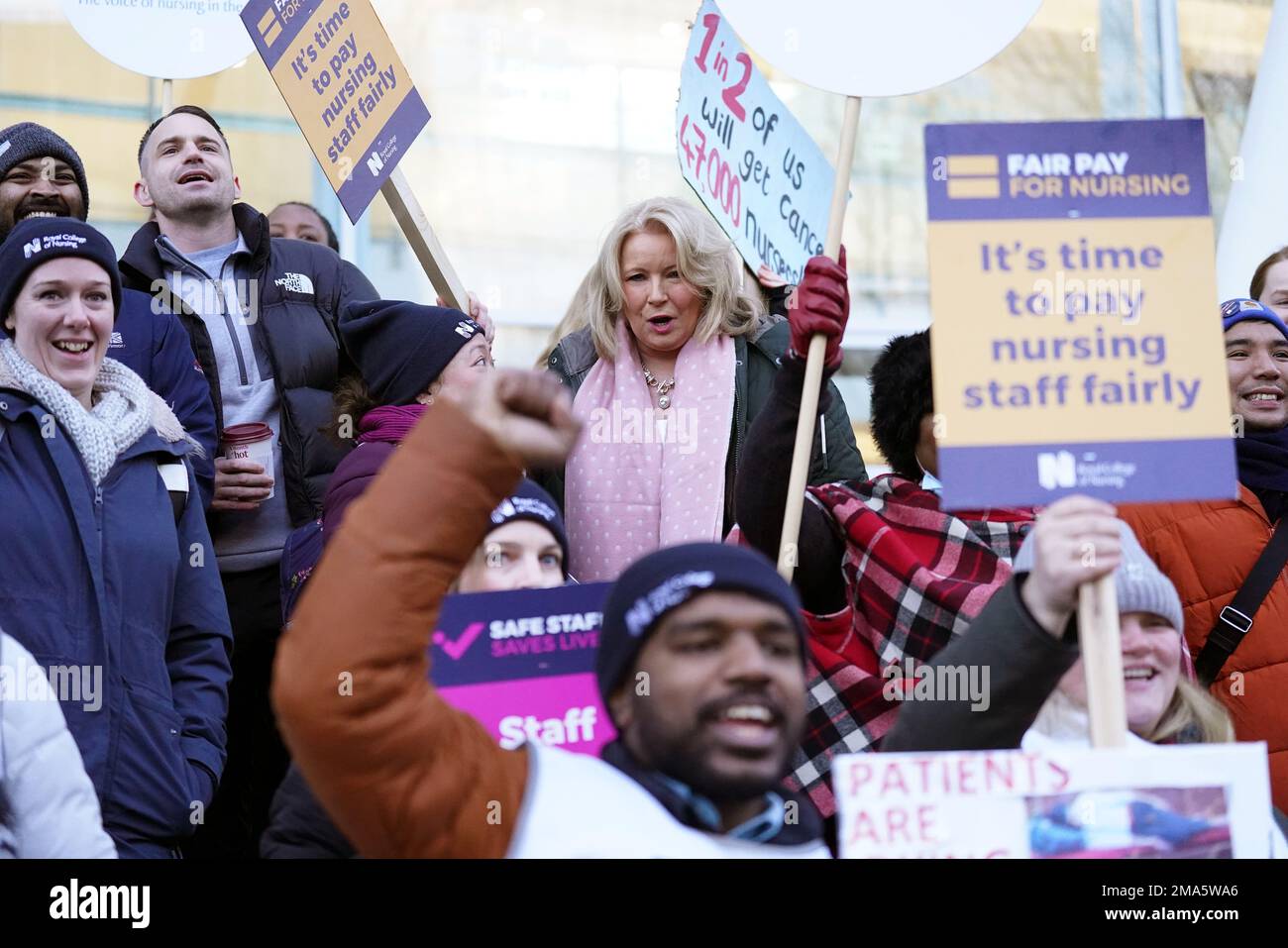 Royal College of Nursing (RCN) chief executive Pat Cullen joins RCN ...