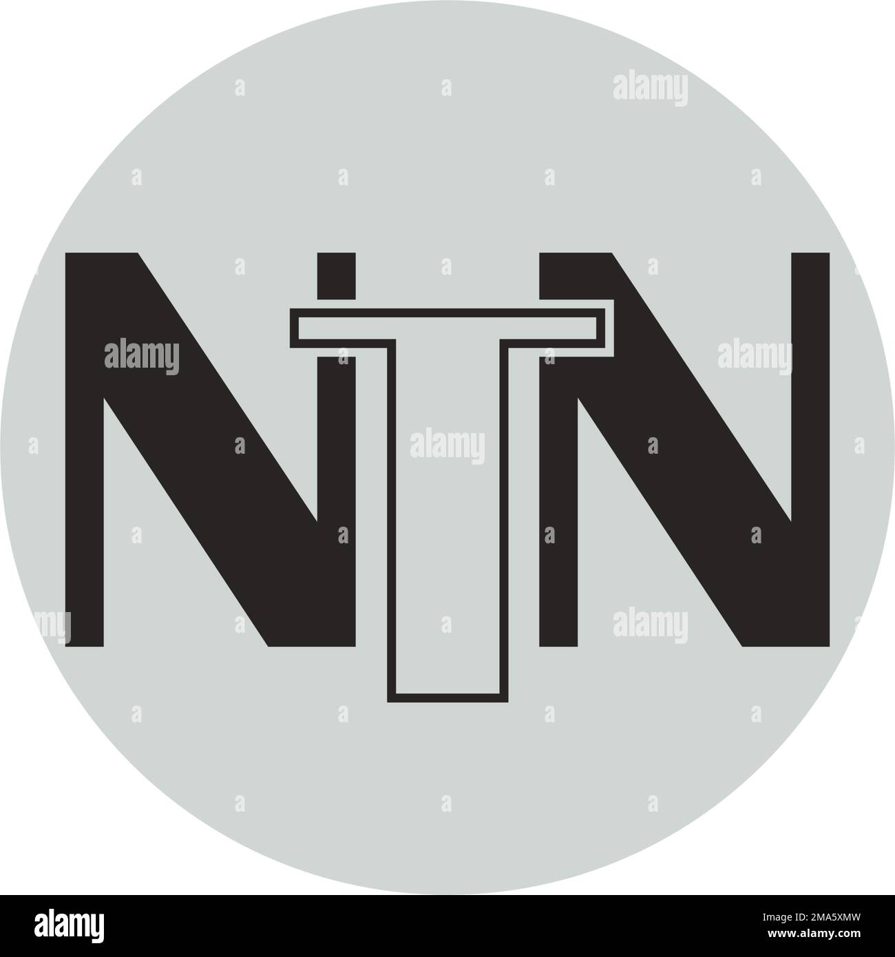 NTN letter logo. vector symbol template design Stock Vector Image & Art ...