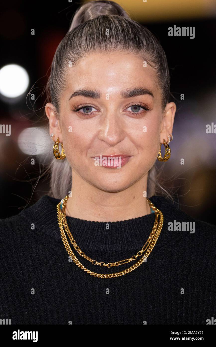 Harriet Rose poses for photographers upon arrival for the premiere of ...