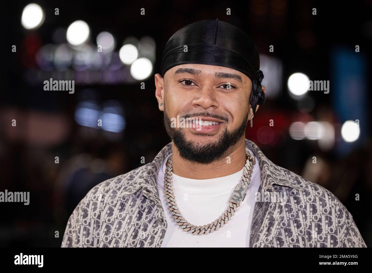 Wes Nelson poses for photographers upon arrival for the premiere of the ...