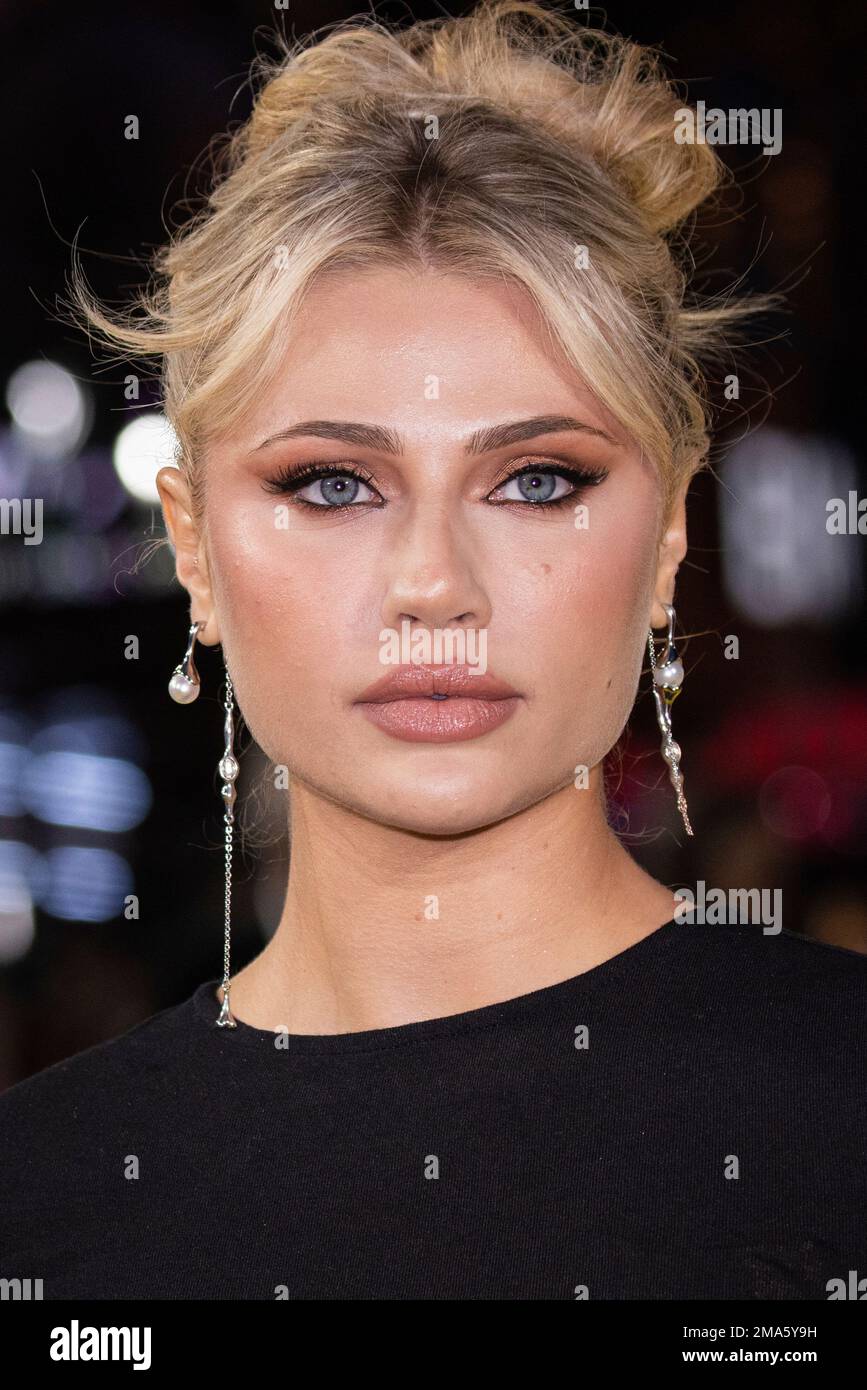 Molly Abbott poses for photographers upon arrival for the premiere of ...