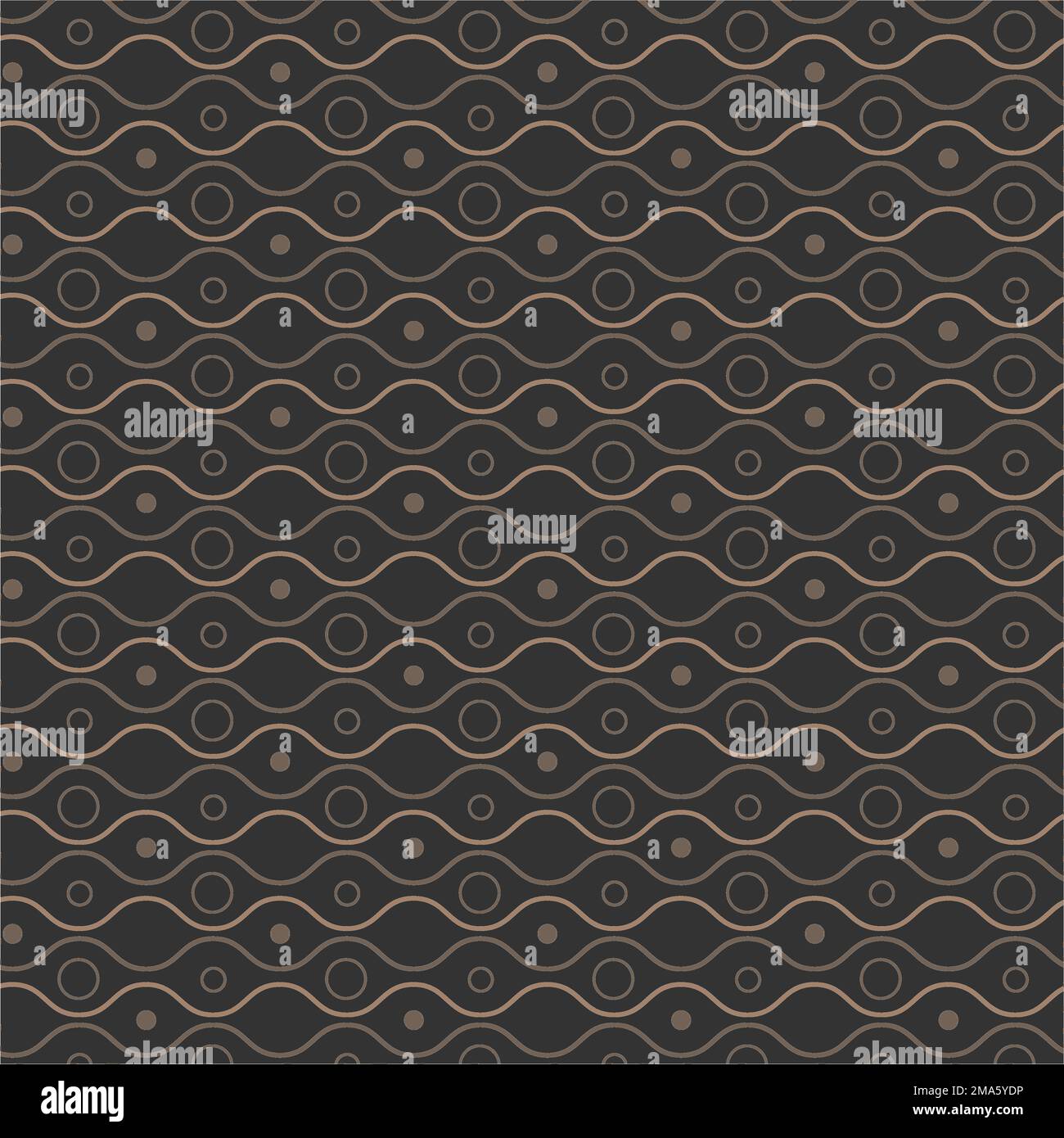 Seamless wavy geometric pattern vector Stock Vector Image & Art - Alamy