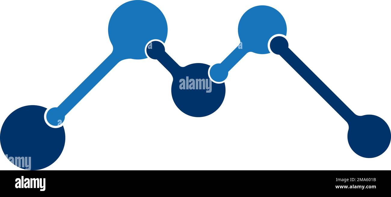 molecule logo vector illustration design template Stock Vector Image ...