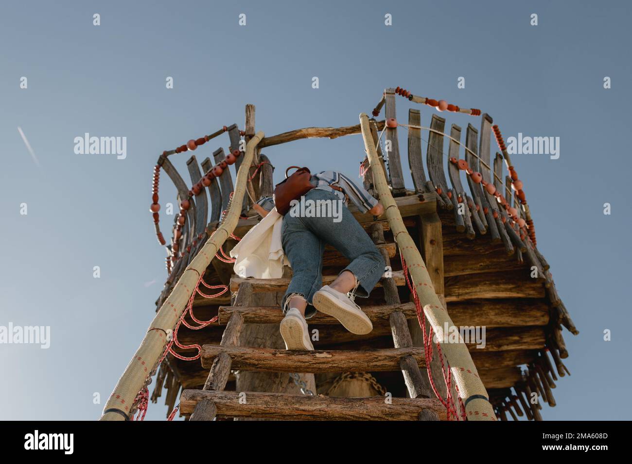 Wood tower hi-res stock photography and images - Alamy