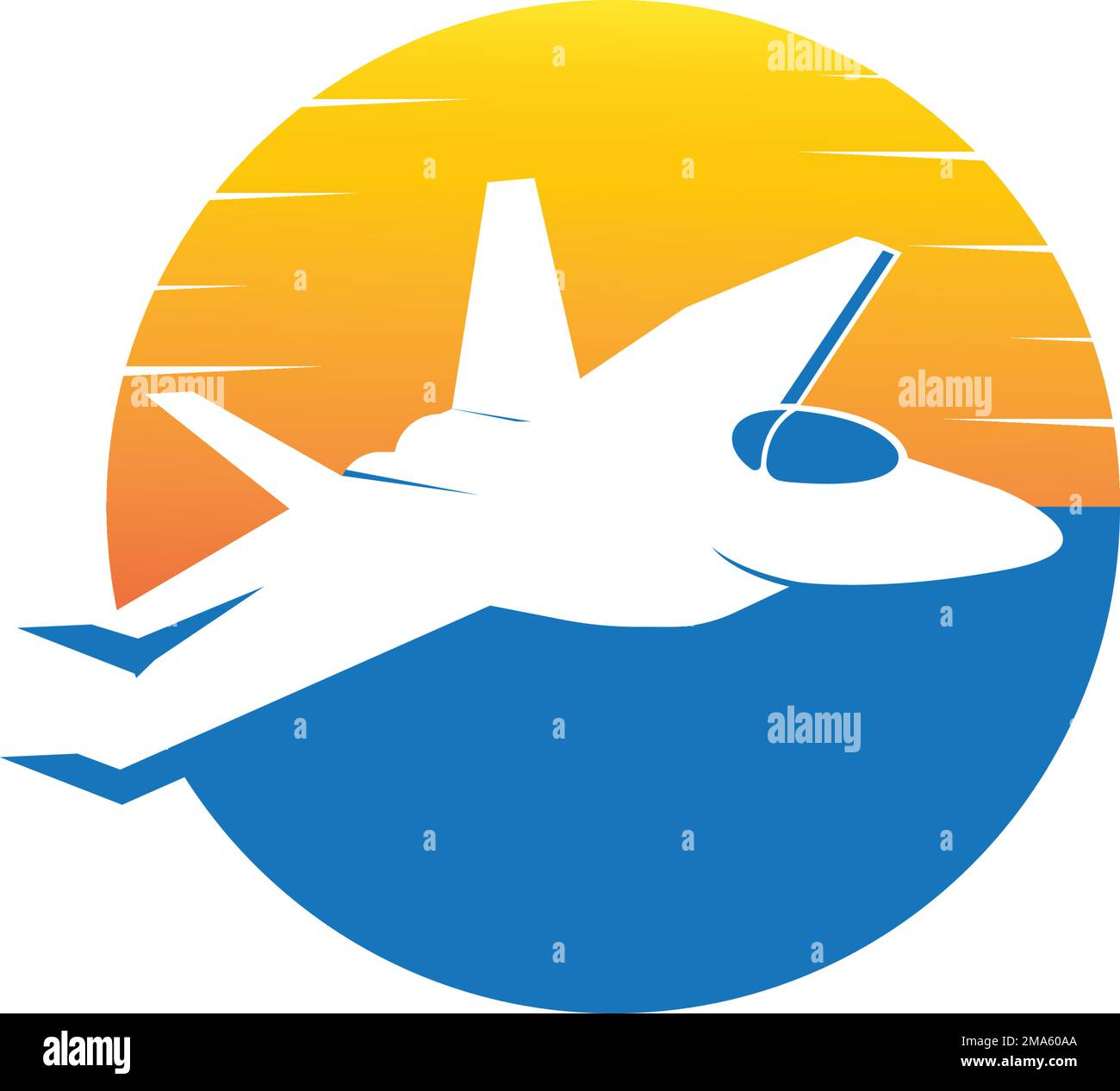 fighter jet icon vector illustration logo design Stock Vector Image ...