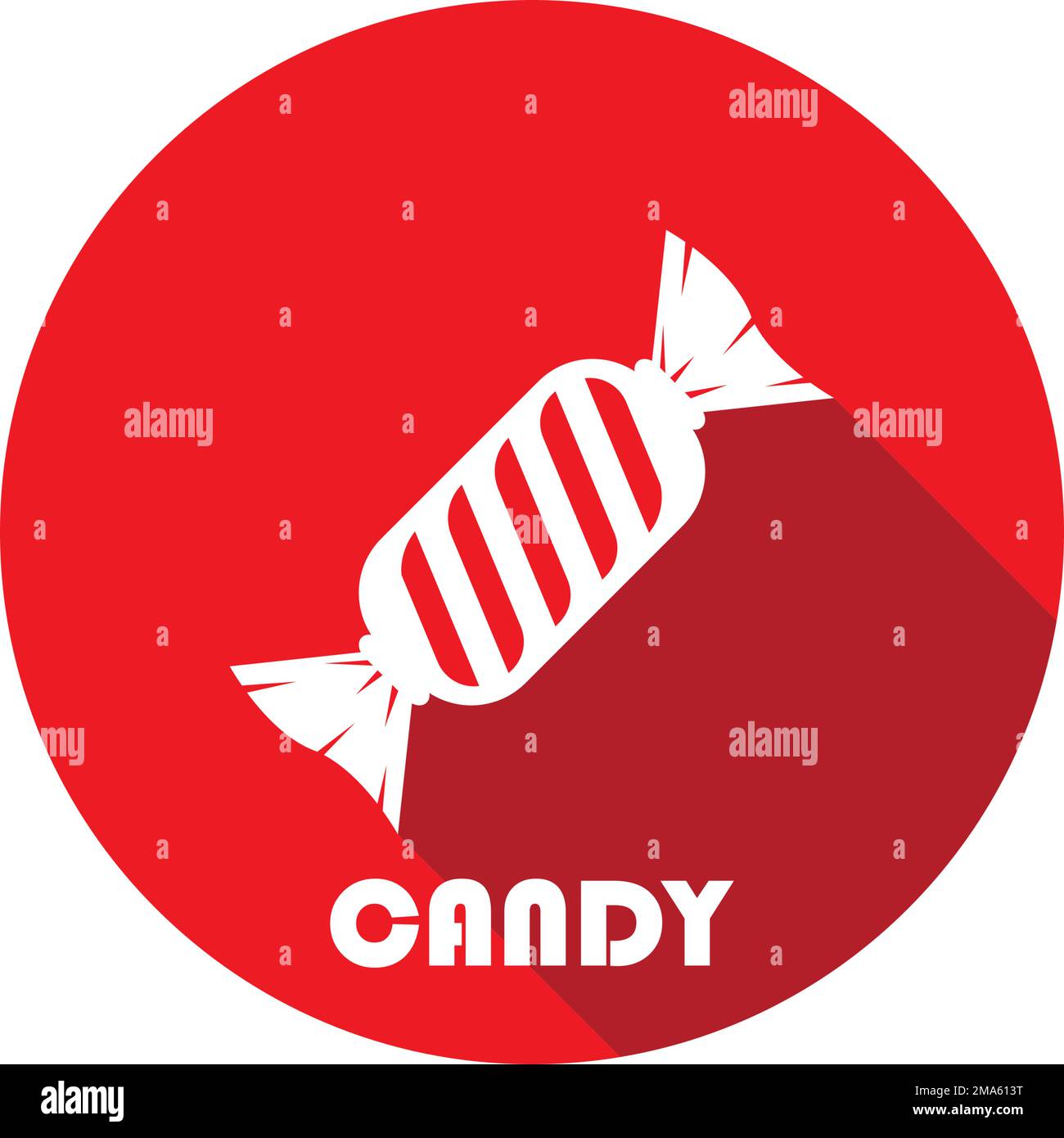 candy vector icon illustration template design Stock Vector Image & Art ...