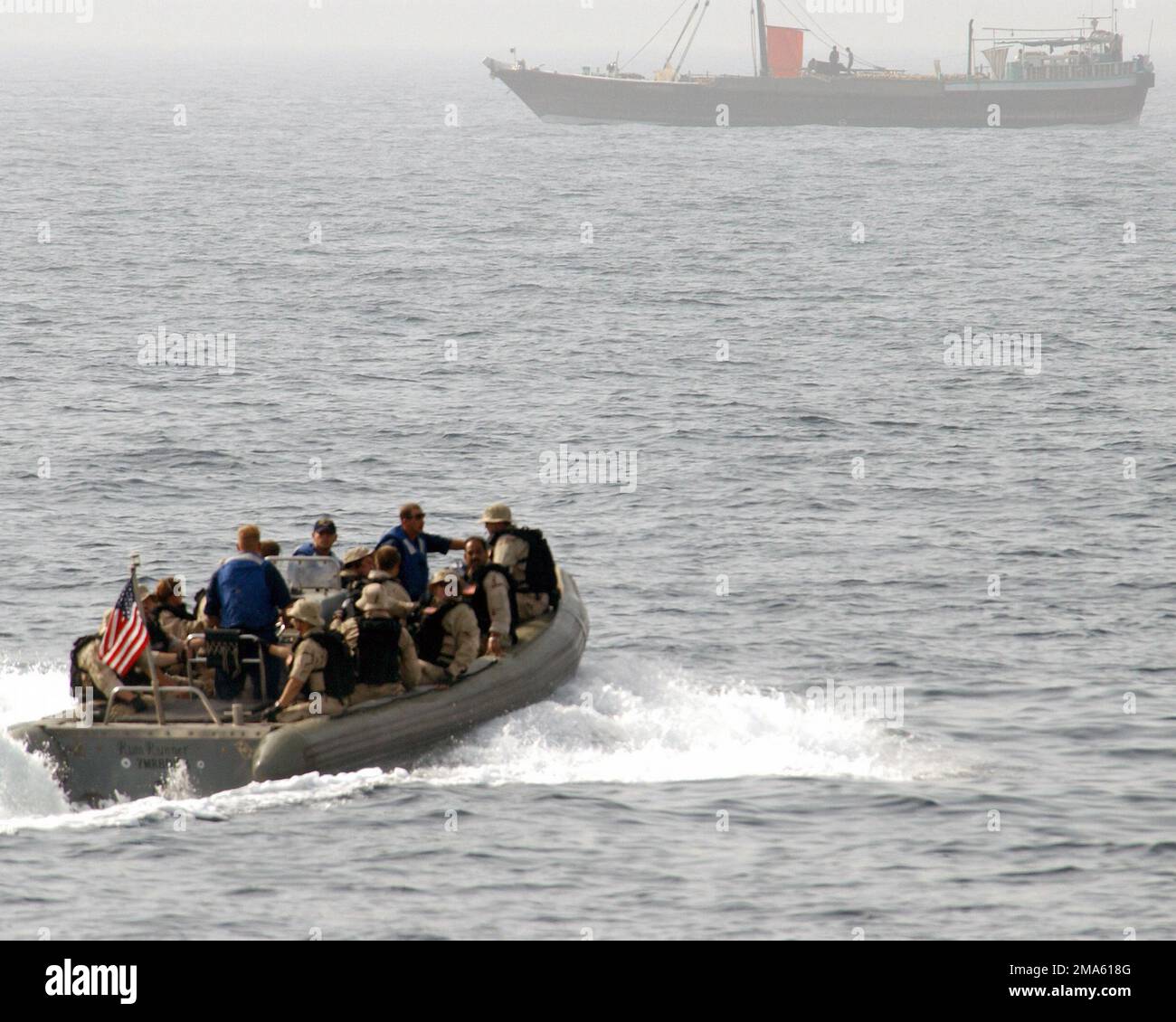 Maritime Security Operations (MSO) team from Arleigh Burke class Guided ...
